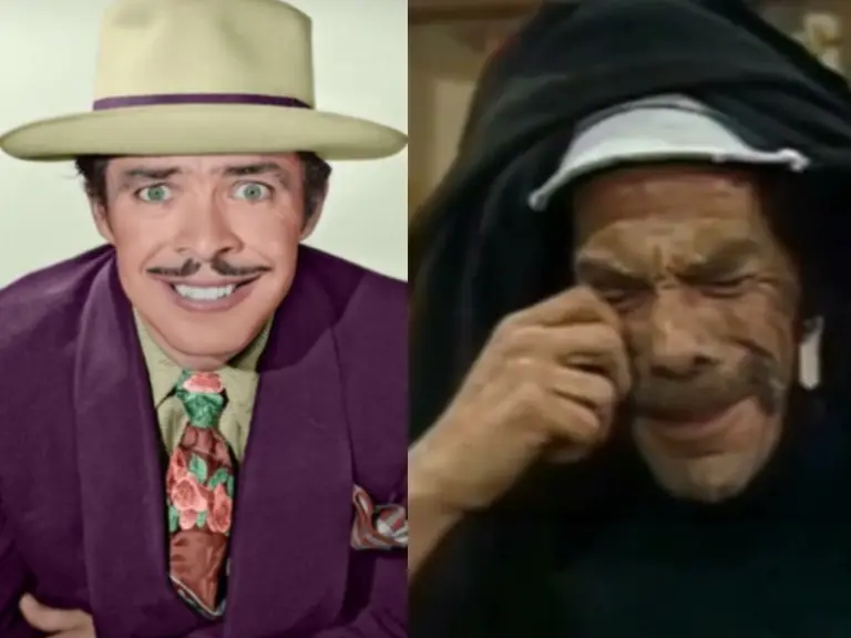 Don Ramón cargando el ataúd de Tin Tan: La foto más triste que verás ...