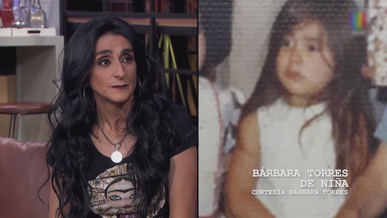 Así se veía Bárbara Torres de niña y bromea sobre si hubiera sido niño ...