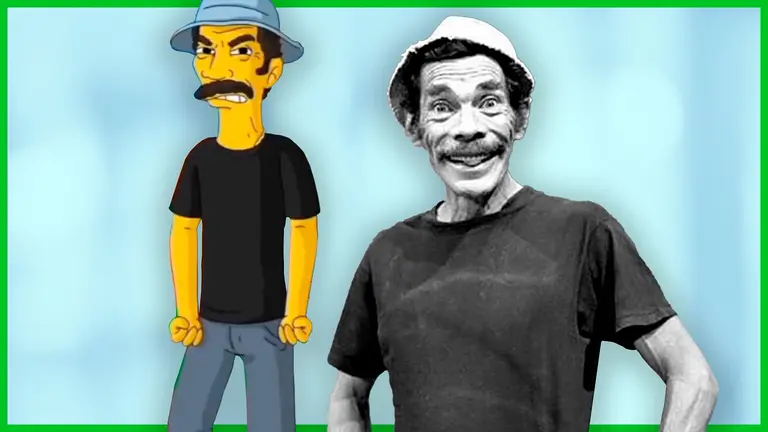 ¡Ay caramba! Dibujan a Don Ramón como personaje de 'Los Simpsons ...