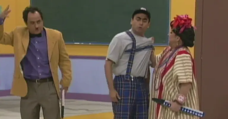 Cero en Conducta: Adal Ramones conoce los reglazos de la maestra Canuta ...