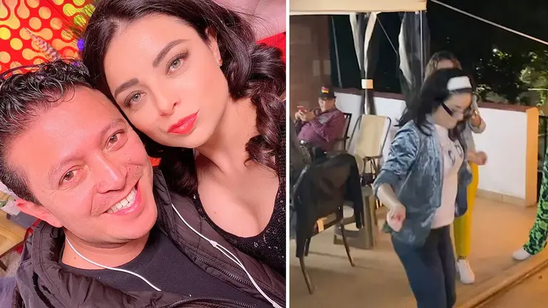 Violeta Isfel se avienta bailongo con inesperada sorpresa de su esposo | Shows Videos | Distrito ...